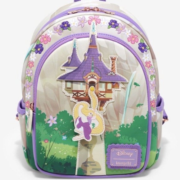 Loungefly | Bags | Loungefly Disney Tangled Mini Backpack Rapunzel ...